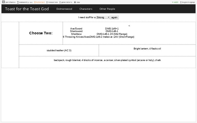Choose Two: ― Perchance Generator