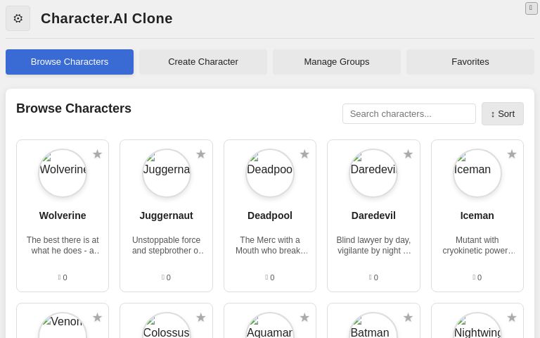 Ai character clone ― Perchance Generator