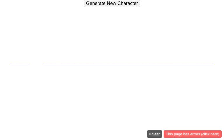 Character Creator ― Perchance Generator