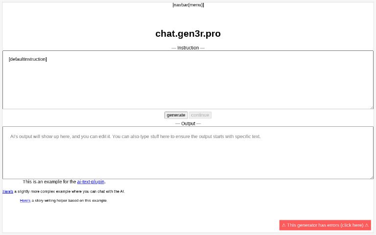 chat-gen3rator-pro