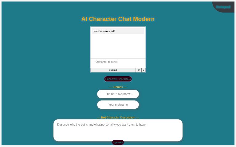 AI Chat Modern