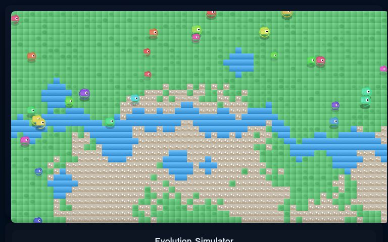 Evolution Simulator ― Perchance Generator