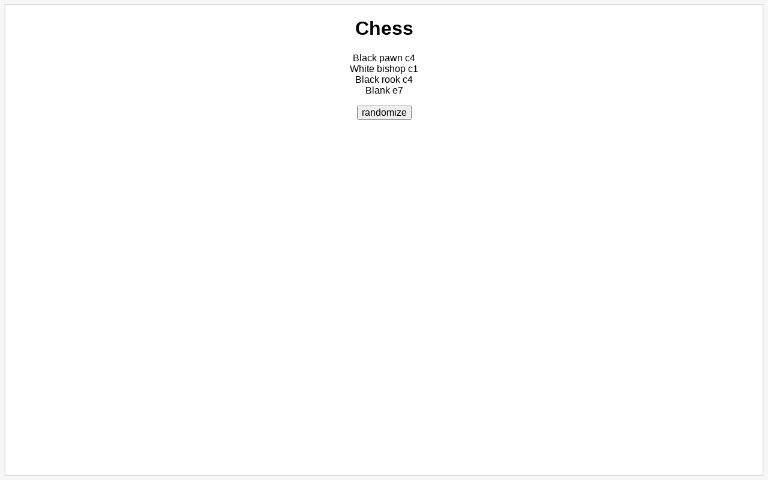 Chess ― Perchance Generator