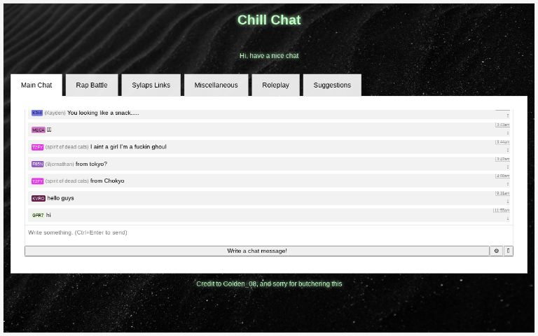 Chill Chat