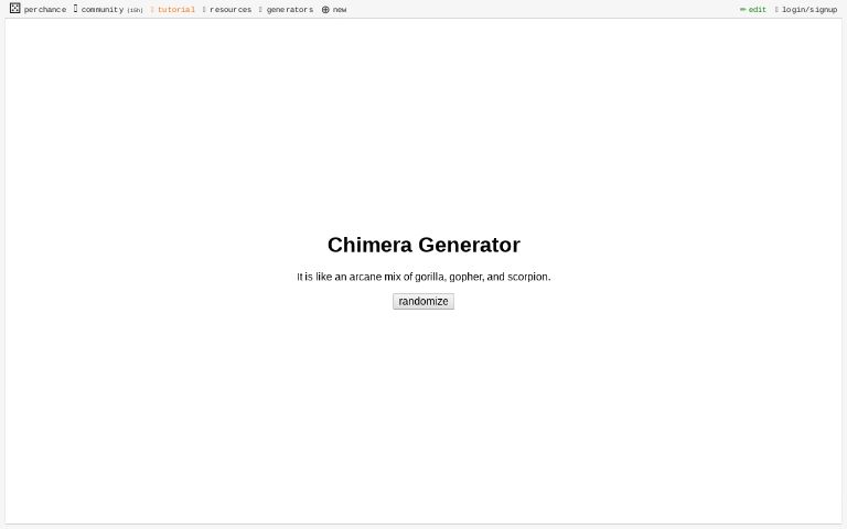 Chimera Generator