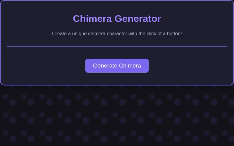 Chimera Generator