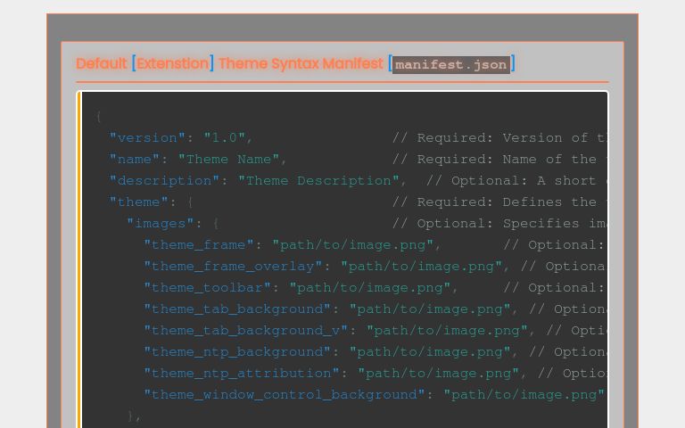 Chrome Theme Creator ― Perchance Generator