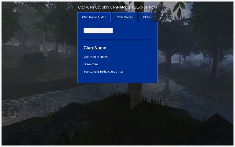 Clan Name ― Perchance Generator
