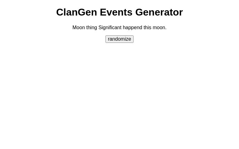 ClanGen Events Generator