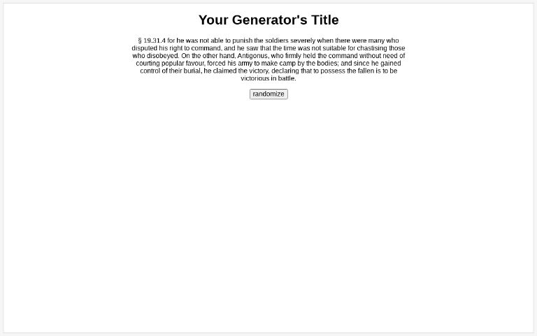 Classicalhistoryfull ― Perchance Generator