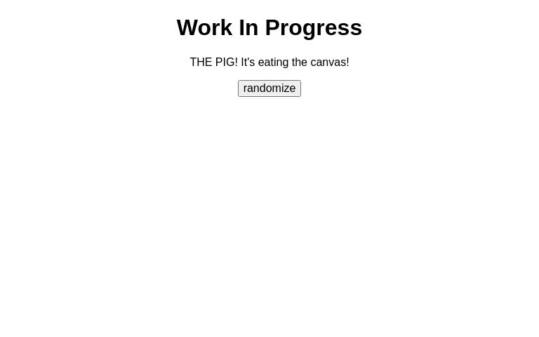 Work In Progress ― Perchance Generator