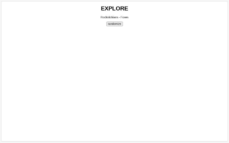 EXPLORE ― Perchance Generator