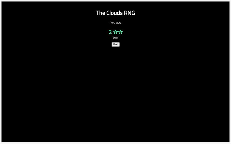 The Clouds RNG ― Perchance Generator