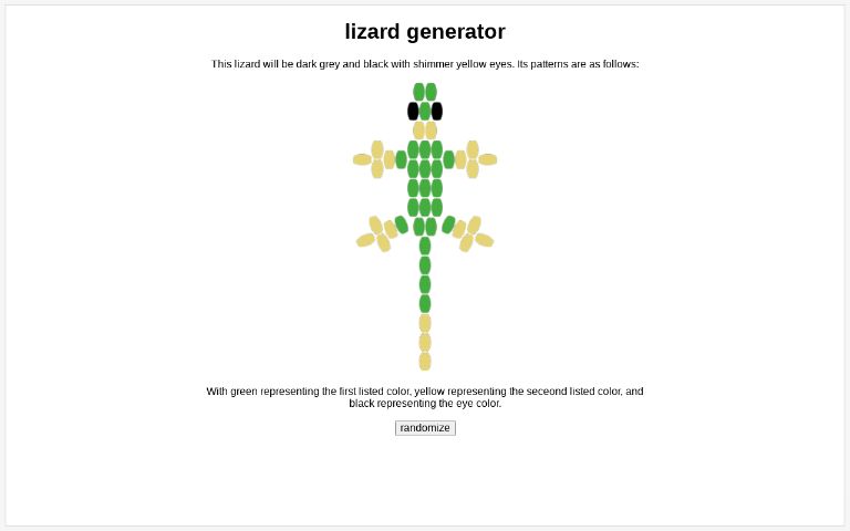 lizard generator