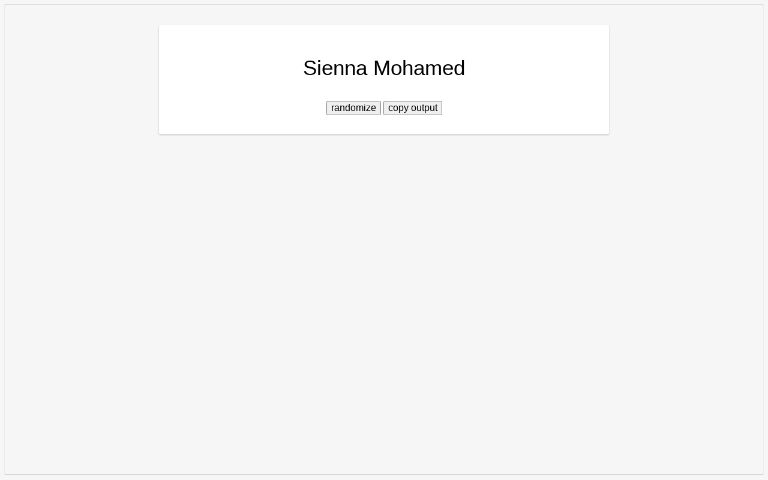 Cm Author Names ― Perchance Generator