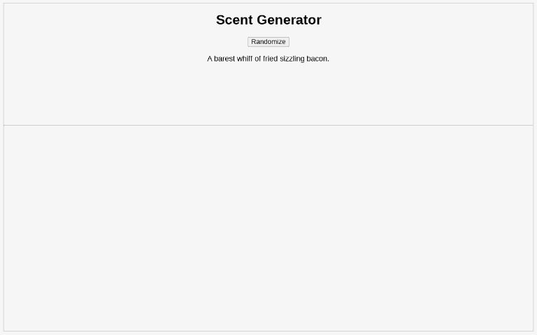 Scent Generator