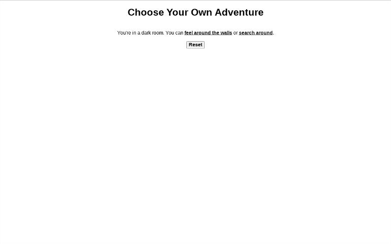 Choose Your Own Adventure ― Perchance Generator