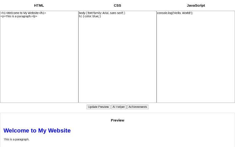 Code Editer ― Perchance Generator