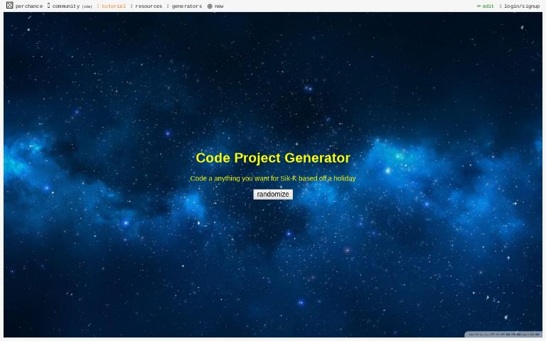 Code Project Generator