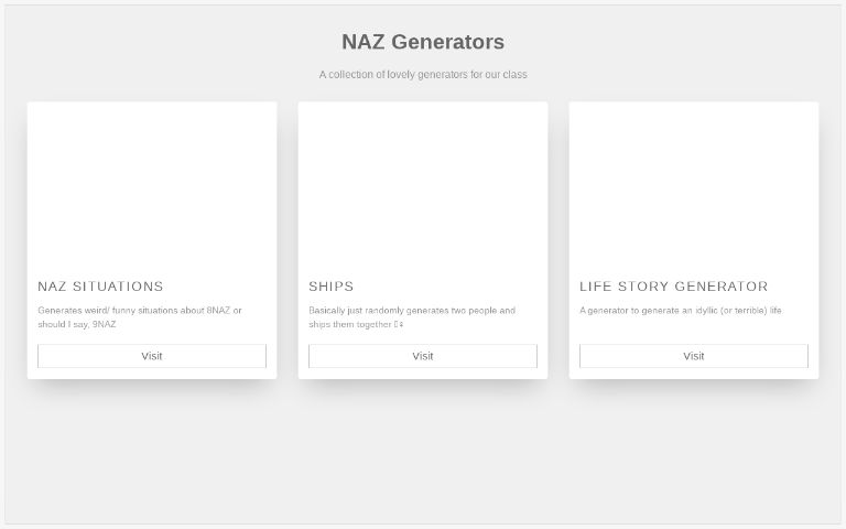 NAZ Generators