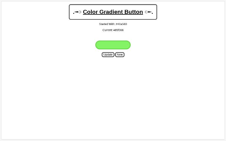 .∙• Color Gradient Button •∙. ― Perchance Generator