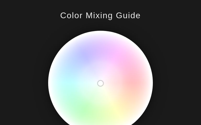 Color Mixing Guide ― Perchance Generator