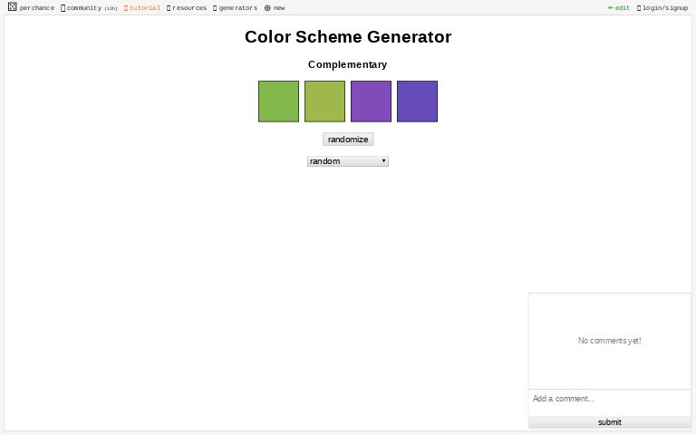 Color Scheme Generator