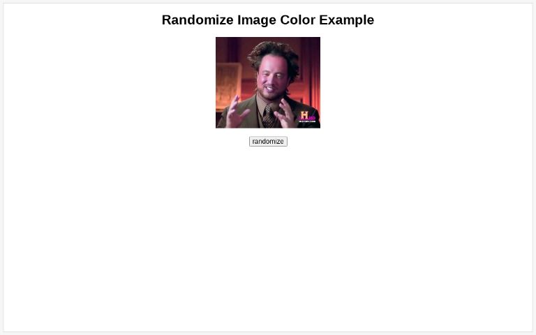 Randomize Image Color Example ― Perchance Generator