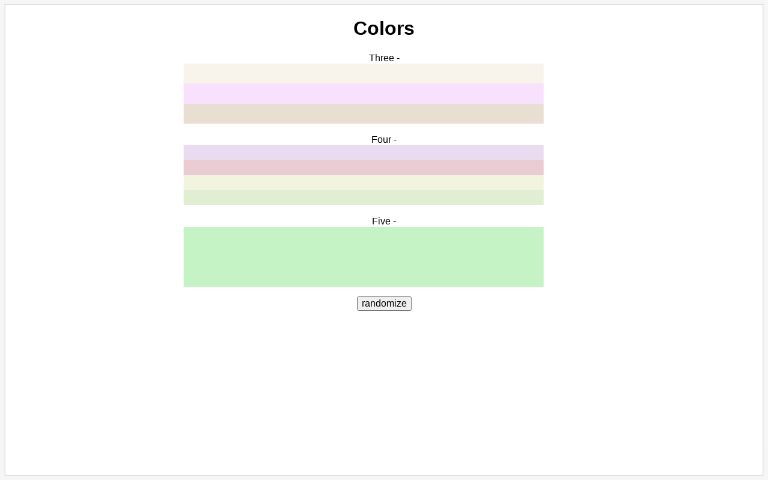 colorss ― Perchance Generator