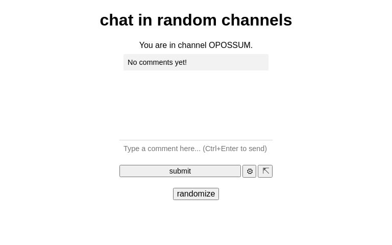 comments? ― Perchance Generator