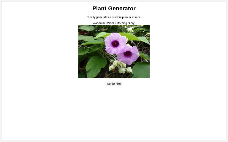 Plant Generator