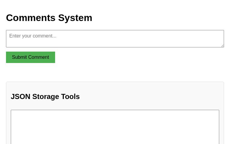 Comments System ― Perchance Generator