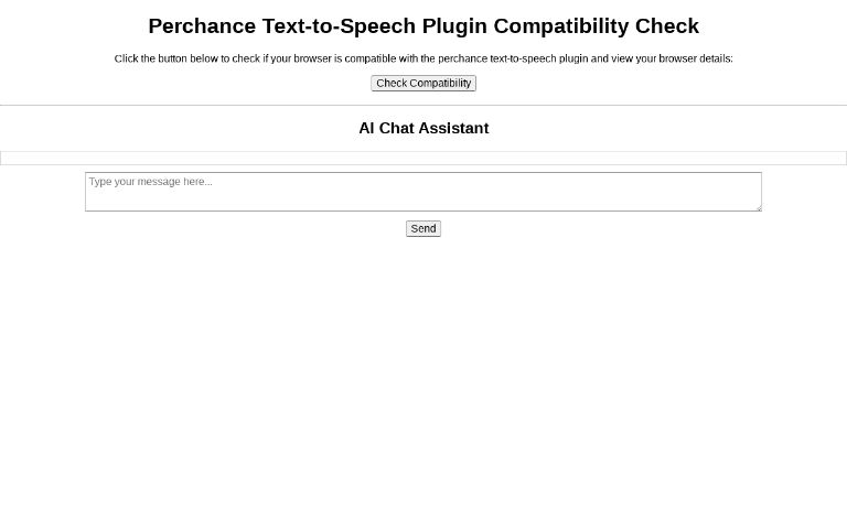 Perchance Text-to-Speech Plugin Compatibility Check