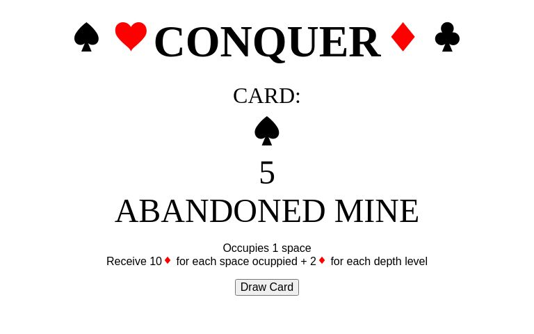 CONQUER ― Perchance Generator