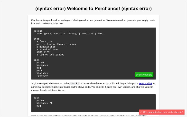 Create a Random Generator