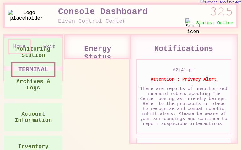 the control center . . . ― Perchance Generator
