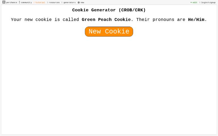 Cookie Generator (CROB/CRK)