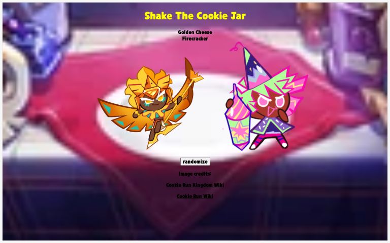 Shake The Cookie Jar ― Perchance Generator
