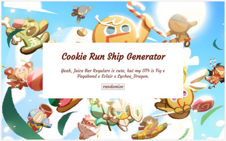 Cookie Run Ship Generator (ver. 2.3)