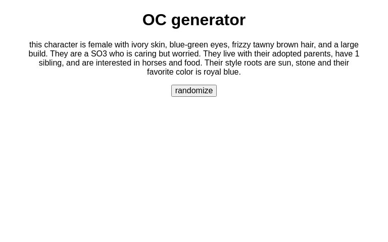 OC generator