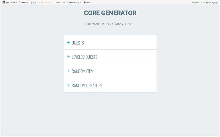 CORE GENERATOR