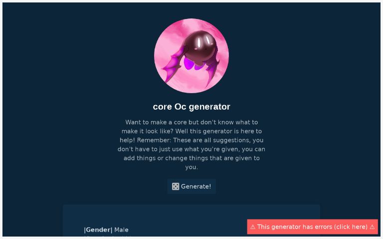 core Oc generator