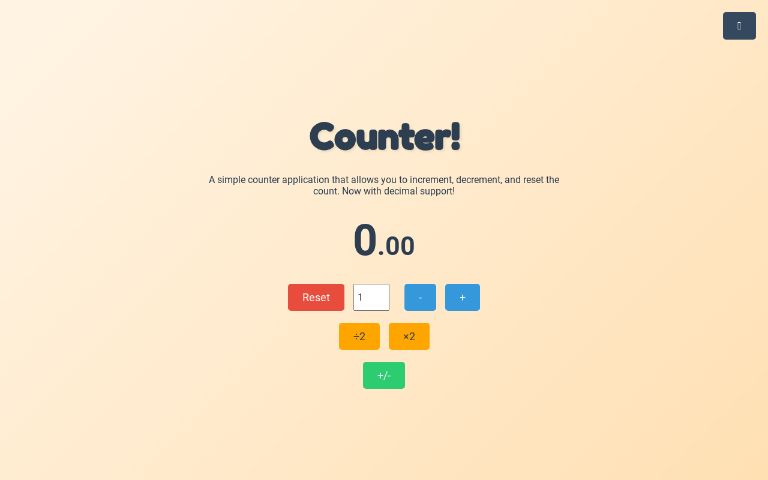 Counter! ― Perchance Generator