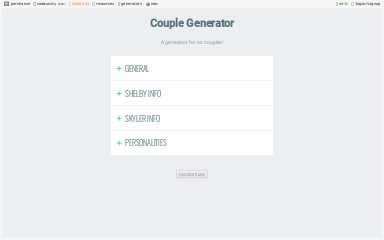 Couple Generator