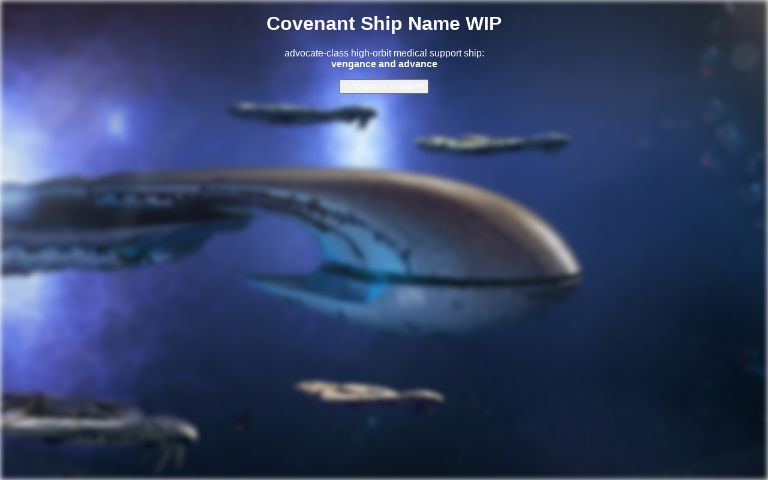 Covenant Ship Name WIP ― Perchance Generator