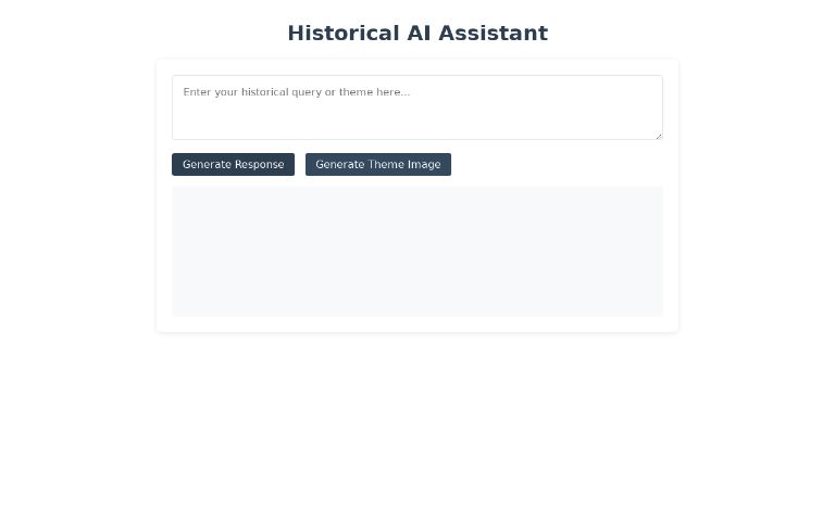 Historical AI Assistant ― Perchance Generator