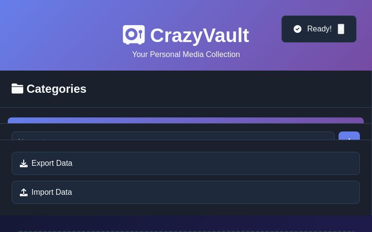 CrazyVault ― Perchance Generator