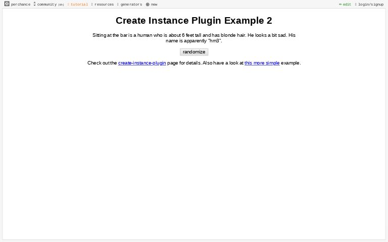 Create Instance Plugin Example 2