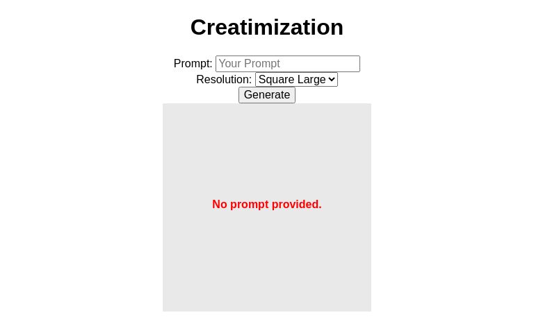 Createmization ― Perchance Generator