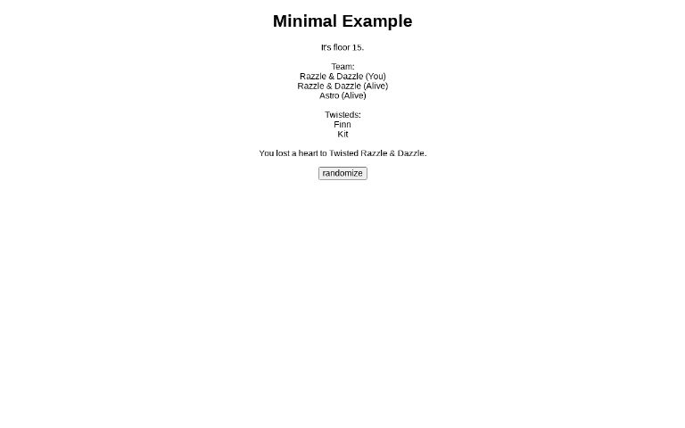 CrossedCinco's Dandy's World Floor Generator